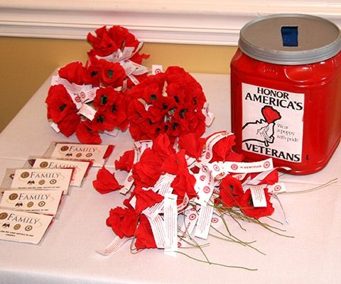 American Legion Auxiliary Honors Military on National Poppy Day ...