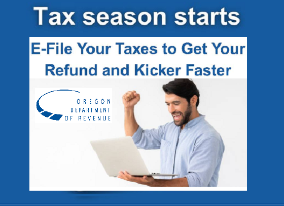 Oregon, IRS begin processing e-filed returns; First state refunds ...